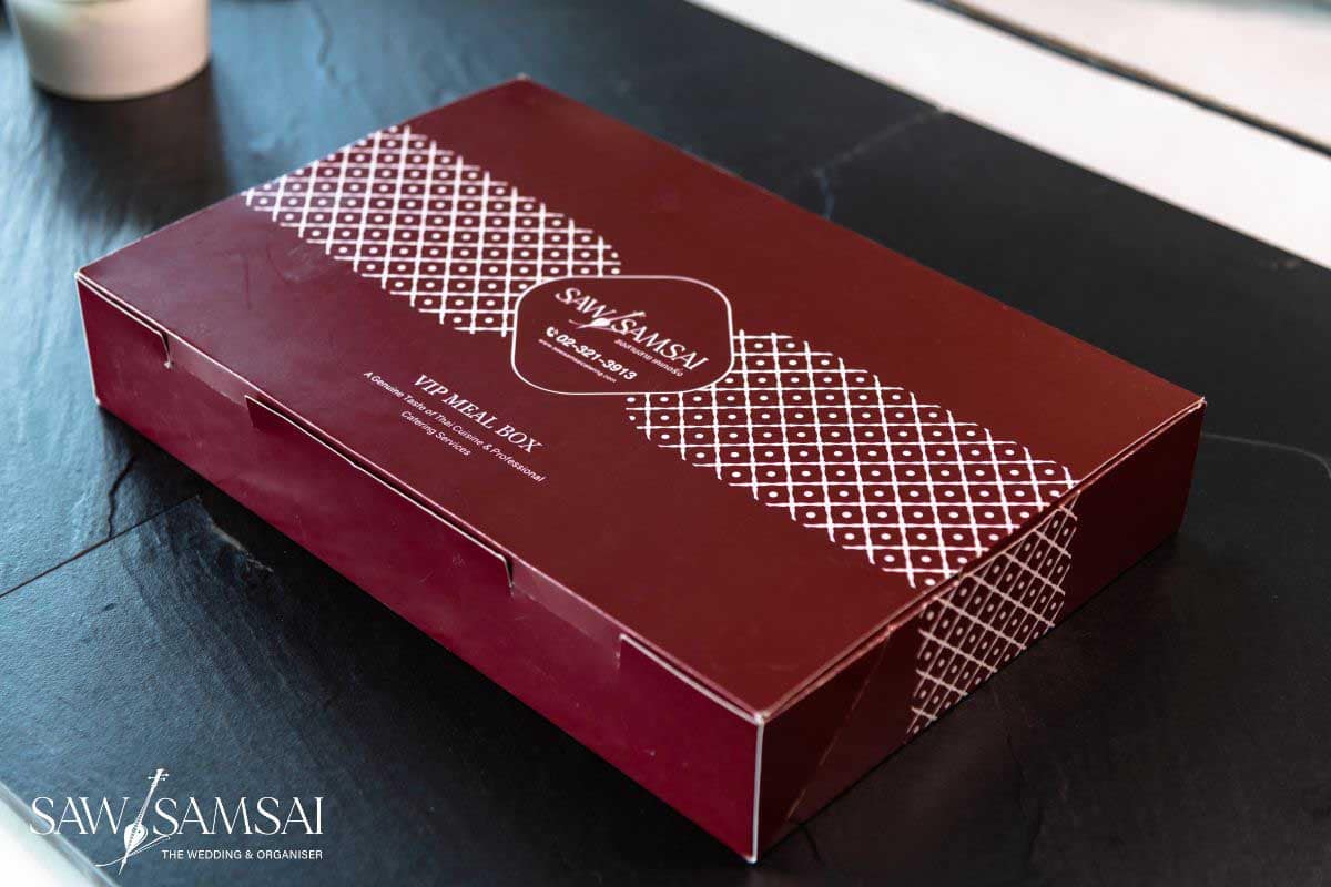 อาหารกล่อง (MEAL BOX) - ซอสามสาย รับจัดเลี้ยงนอกสถานที่ทุกรูปแบบ