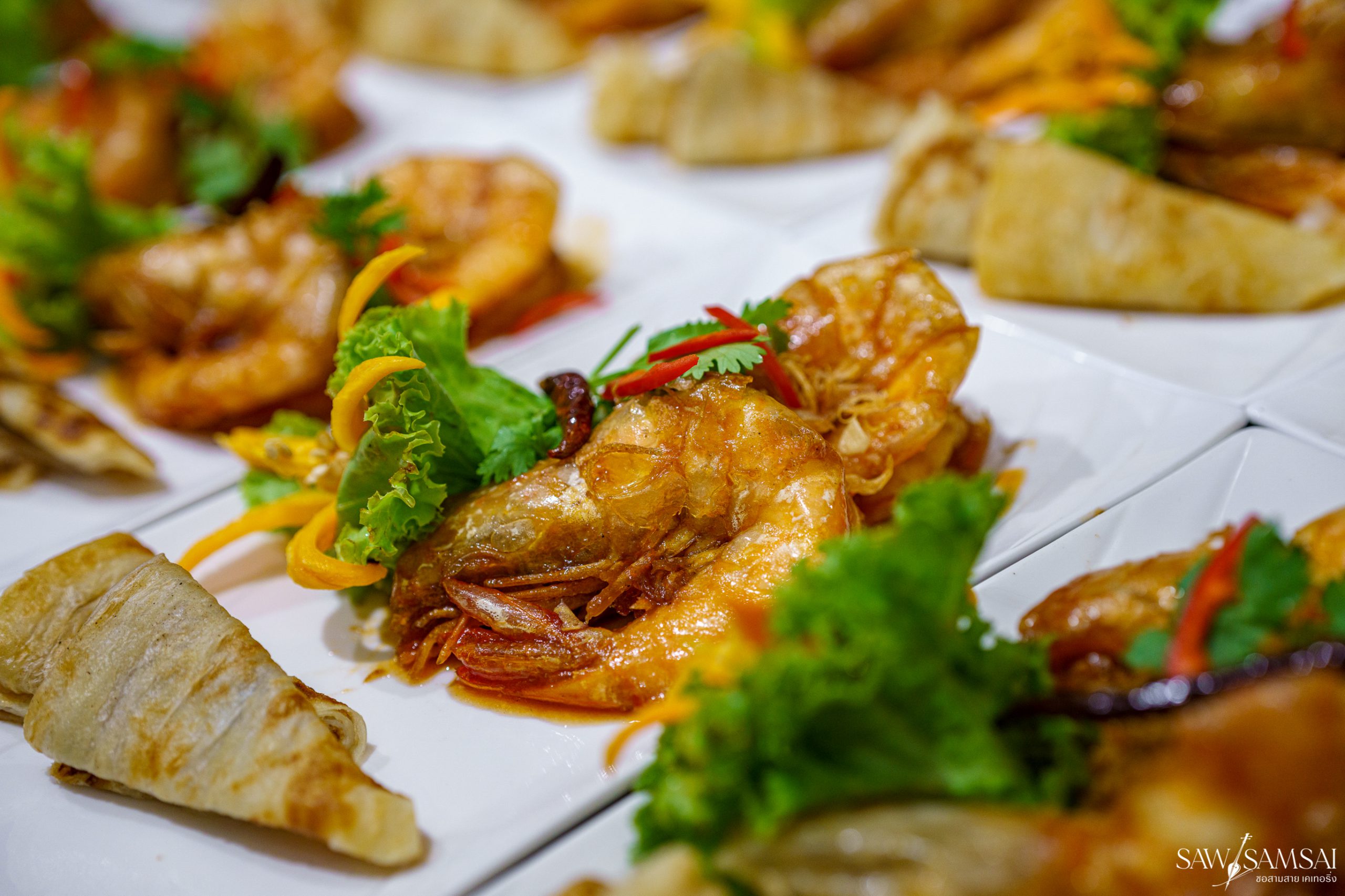 Thai Set VIP จัดเลี้ยงแบบวีไอพี รับรองแขกระดับสูง I SawSamSai