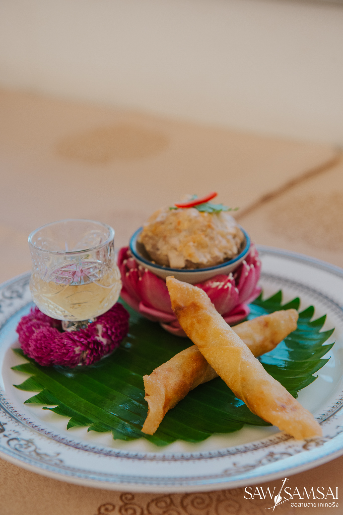 รับจัดอาหารเซ็ตไทย 4 คอร์ส เสิร์ฟแบบไพรเวท | สุดเอ็กซ์คลูซีฟ